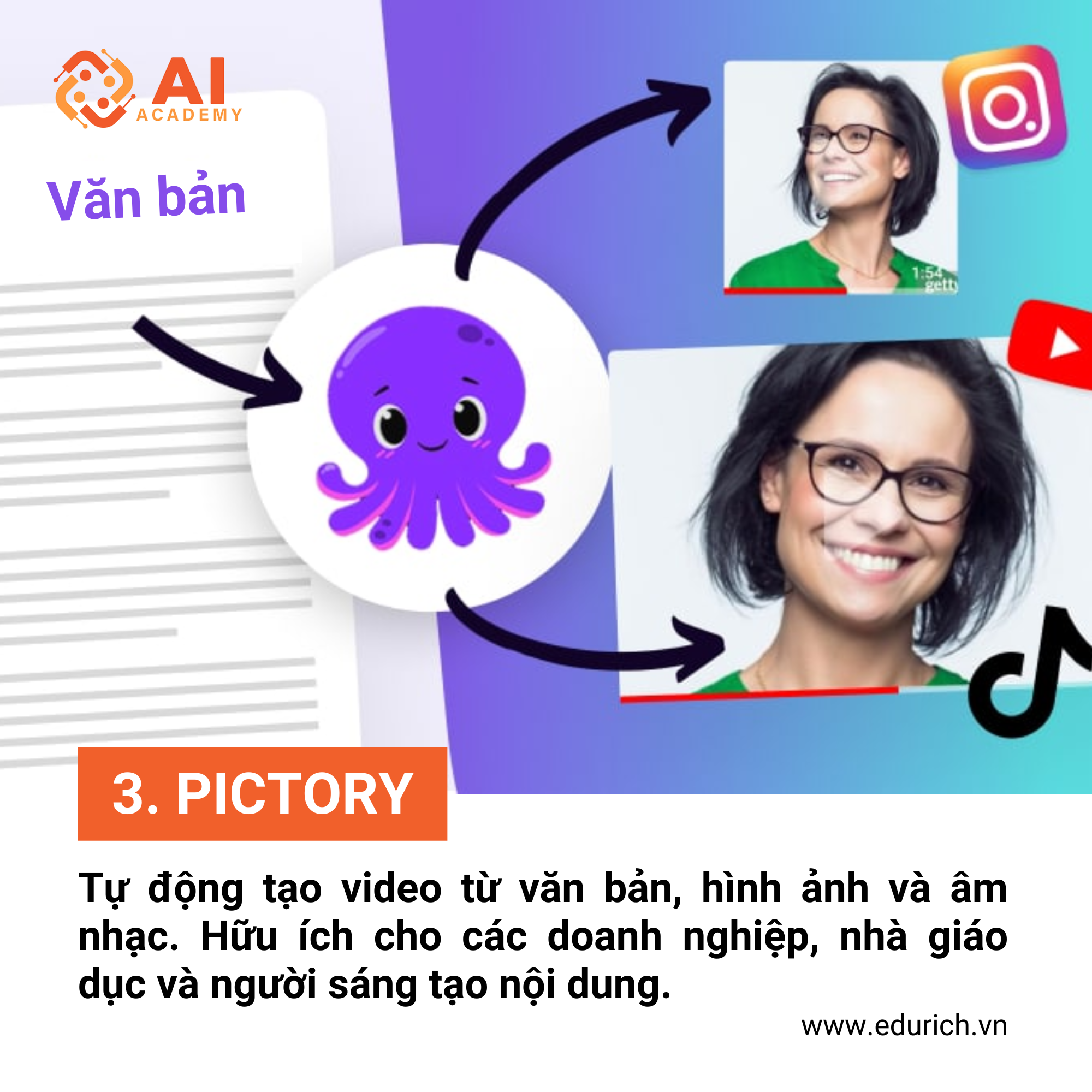 Top 5 công cụ AI làm video tốt nhất - AI ACADEMY - Học viện Đào tạo và Ứng dụng AI